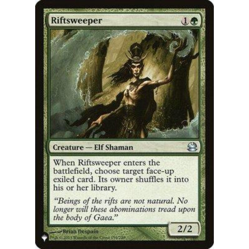 Riftsweeper - The List - Uncommon - MTG Cards (WotC) | Shopee Philippines