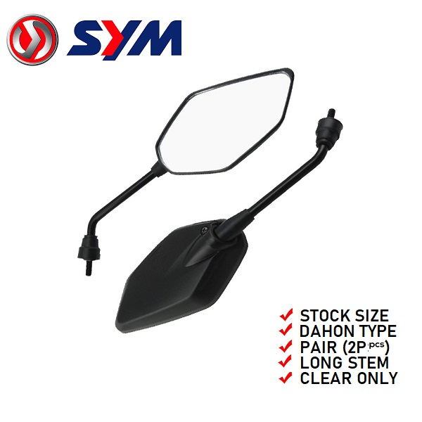sym cruisym 150 v2 v1 MOTORCYCLE SIDE MIRROR STOCK TYPE | LONG STEM ...