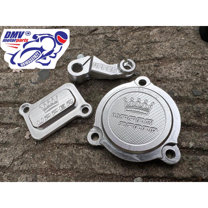 Upper Speed CNC Clutch Arm, Air Cut, Oil Filter Cover for RAIDER 150 ...