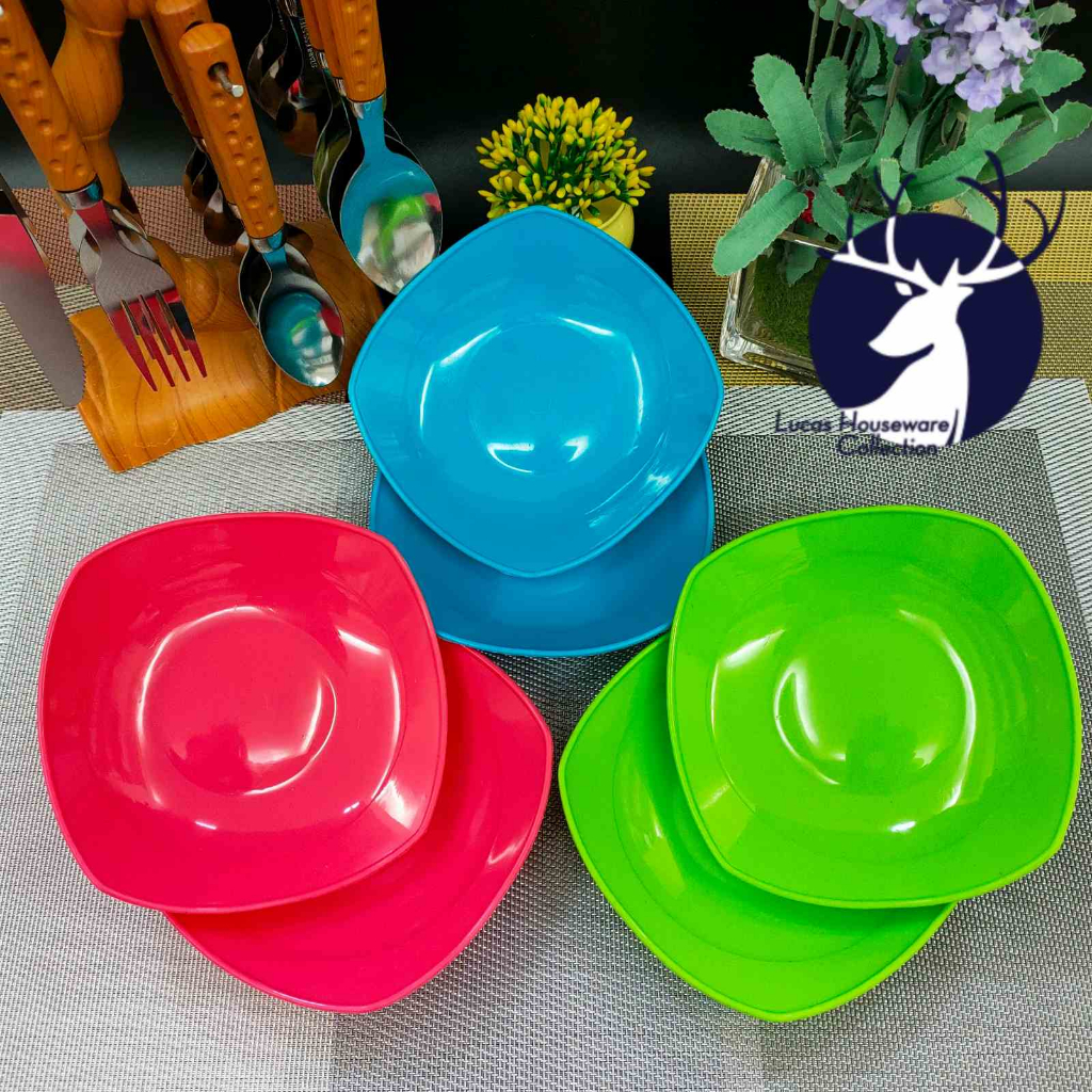 5.5” CANDY COLORED /MINI SAUCER PLATE (REUSABLE SAUCER PLATE) /PARTY ...