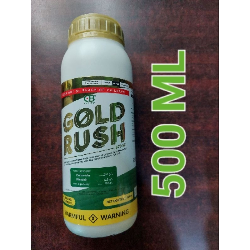 GOLD RUSH 370 SC (500 ML or 1 LITER) INSECT CONTROL BY CB ANDREW ...
