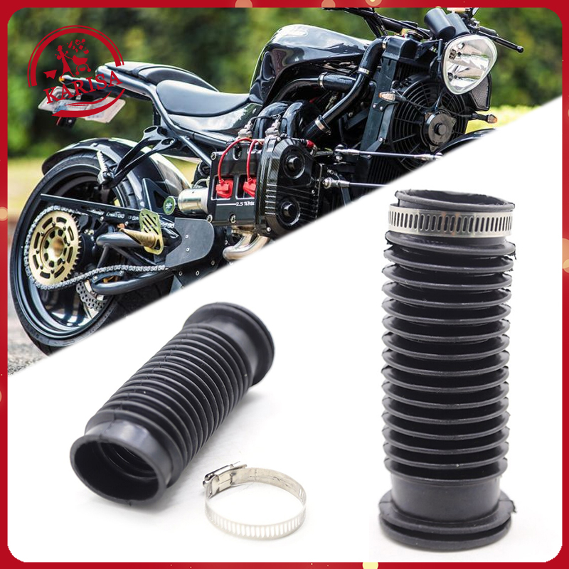 150mm Air Filter Intake Rubber Hose for GY6 Dirt Scooter Engine System ...