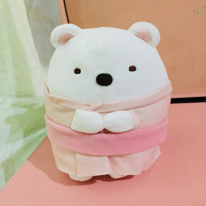 Sumikko Gurashi Shirokuma Kimono mascot plush | Shopee Philippines
