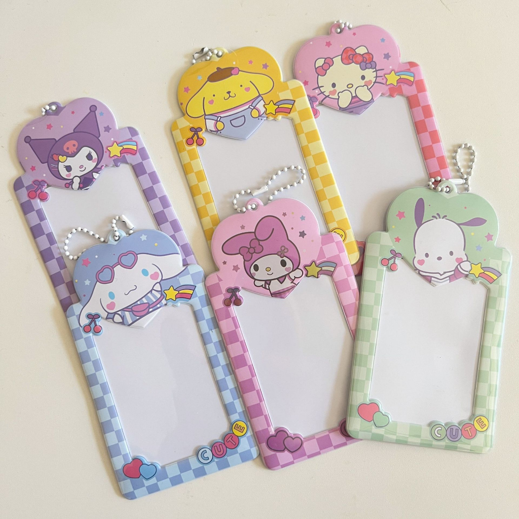 Sanrio cute cartoon card case/lomo protective case | Shopee Philippines