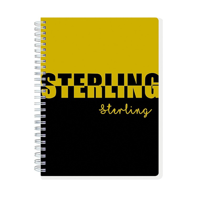 1 PC Sterling Spiral Notebook 685 Sterling Fonts 100 Leaves ( Random ...