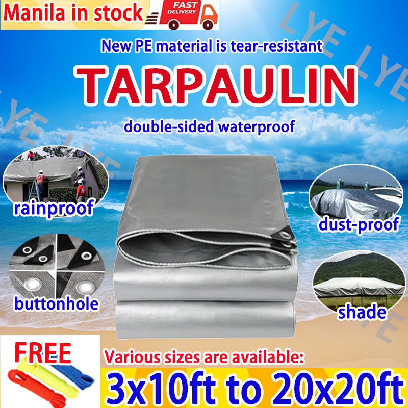 Outdoor lona Tolda 9FTx12FT(with holes) Sakolin Trapal Tarpaulin ...