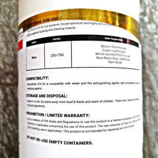 GOLD RUSH 370 SC (500mL) INSECTICIDE by C.B. ANDREW | Shopee Philippines