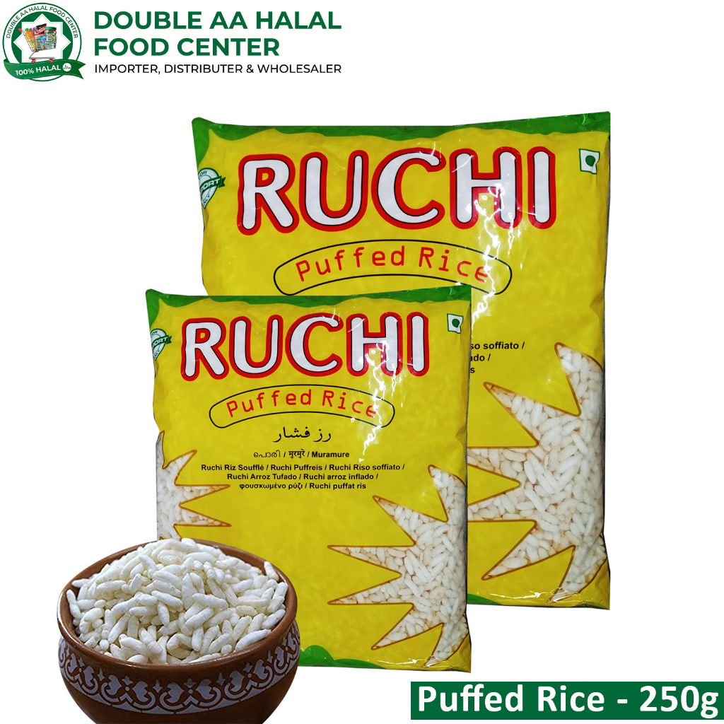 Puffed Rice 250g | With Rice and Salt | 100% Vegetarians | Shopee ...