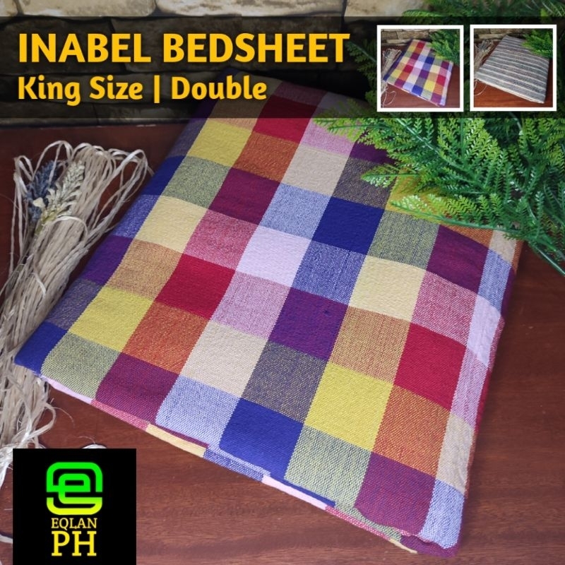 BUHI (Bicol) INABEL Double | Bedsheet | King Size | Handwoven Product ...