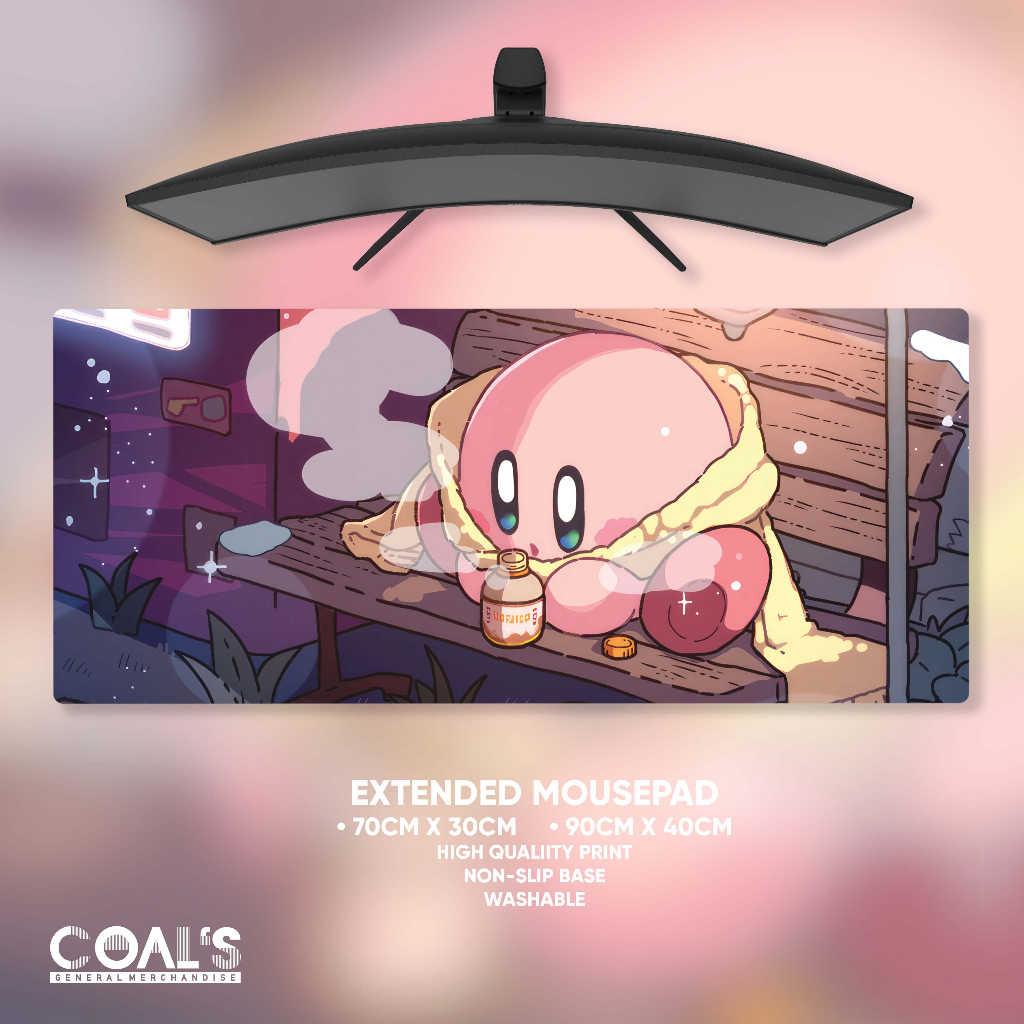 KIrby Extended Mousepad | Large Gaming Deskmat Deskpad | Shopee Philippines