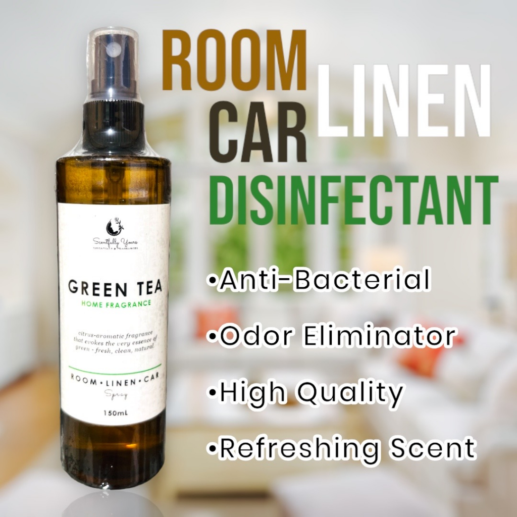 GREEN TEA Room Spray Linen Spray Car Spray | Shopee Philippines