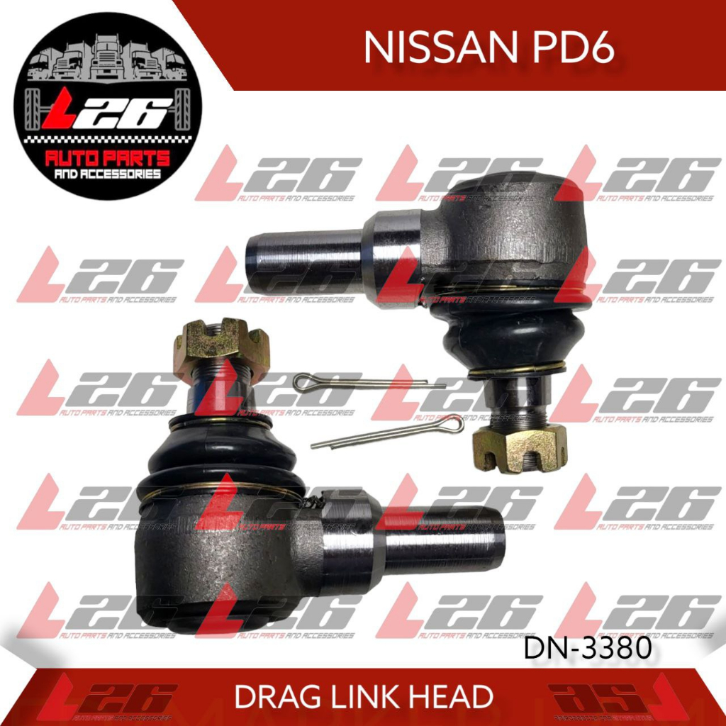 2PCS/SET Nissan PD6 DRAG LINK HEAD DN-3380 GSK BRAND | Shopee Philippines