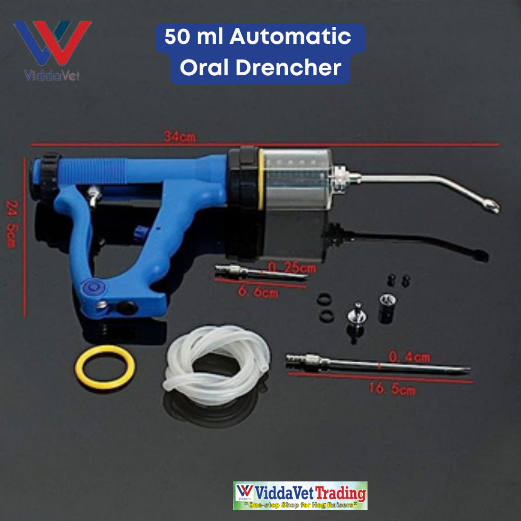 Viddavet 50ml drenching gun for cattle continuous drench gun for cattle ...