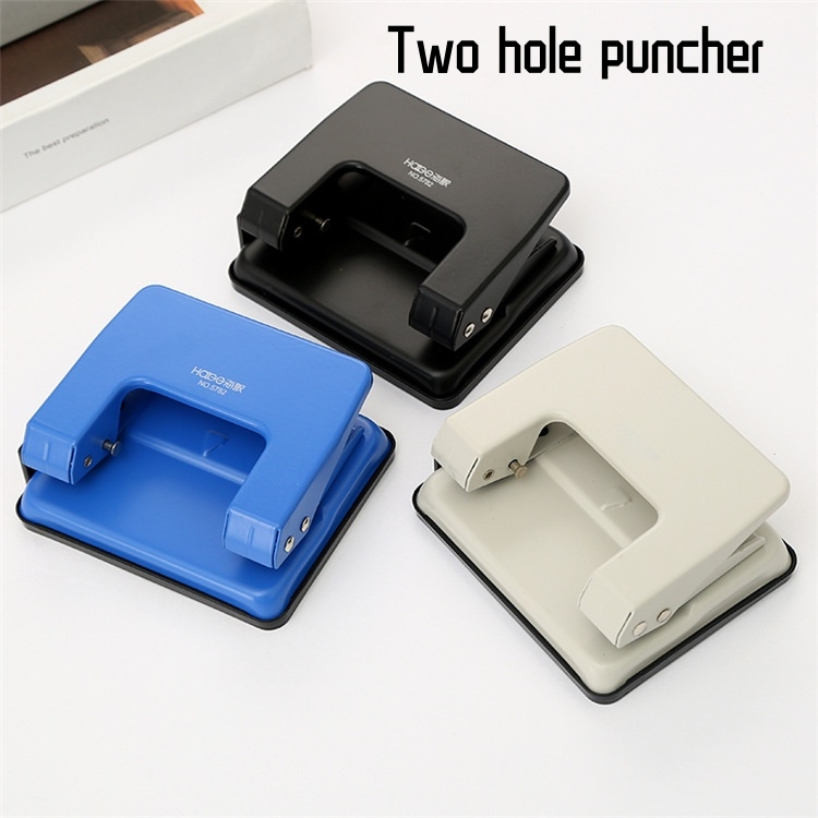 Two Hole Puncher Metal Hole Puncher 20 Sheets Puncher Ticket Puncher ...