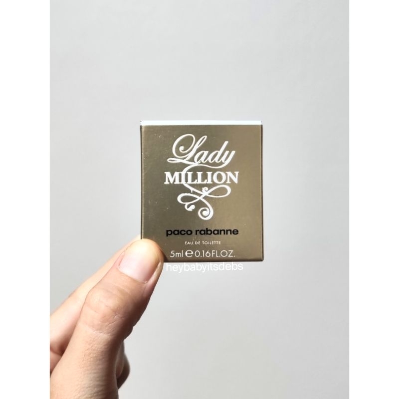 Authentic Lady Million 5ml Miniature Perfume (Bnew) | Shopee Philippines