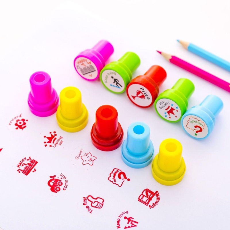 Teachers Stamp for Kids 10pcs Super Well done Very Good Stamps for Kids ...
