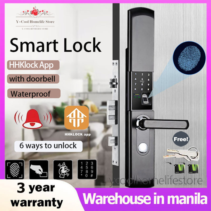 Smart Lock Fingerprint/IC card/Passcode/Keyboard Remote Electronic ...