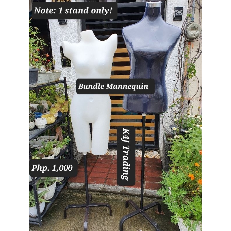 Bundle Manikin with stand Fitting form /Dress form + table top manikin ...