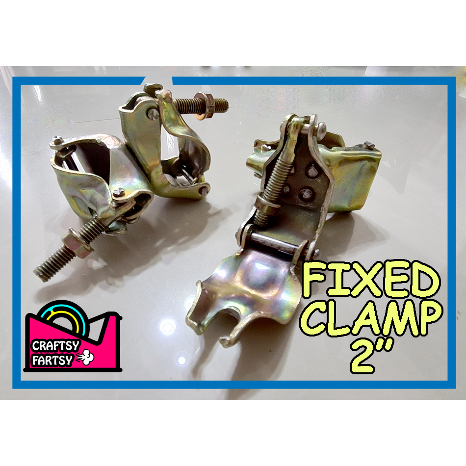 (PER PIECE) Fixed Clamp / Scaffolding Clamp 2" | Shopee Philippines