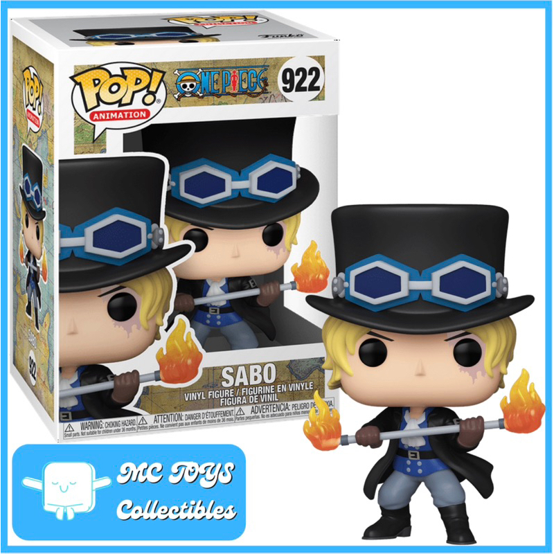 Funko POP! Animation: One Piece Sabo #922 (Free Protector) | Shopee ...