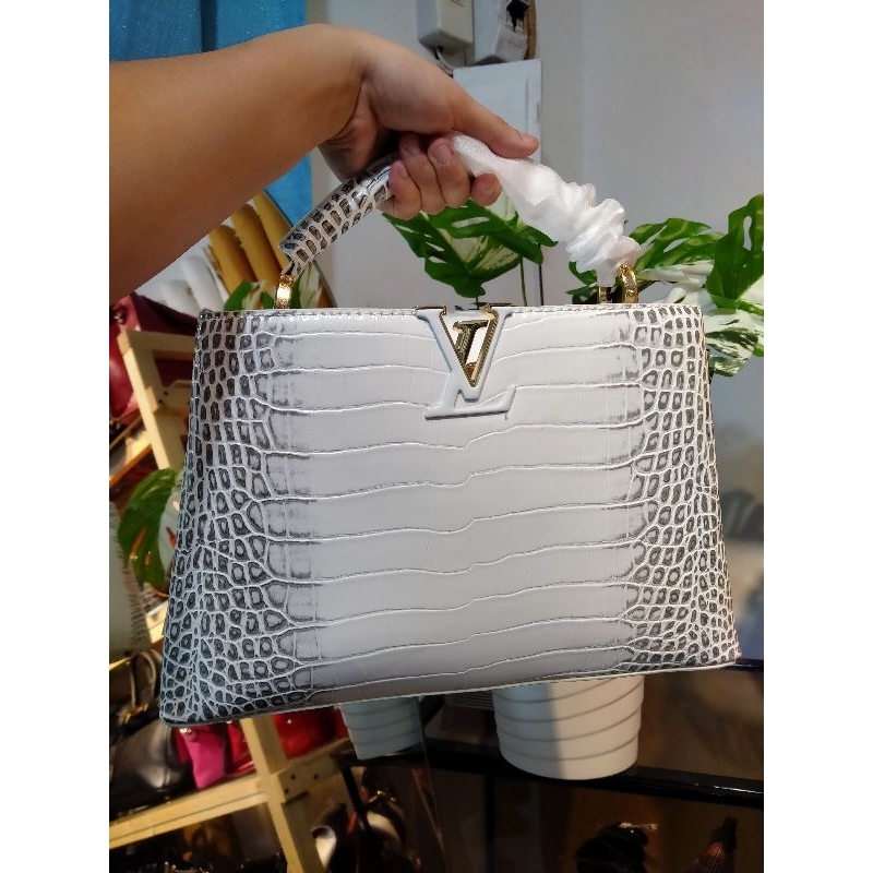 7A LV CAPUCINE HIMALAYAN INSPIRED BAG WITH BOX | Shopee Philippines
