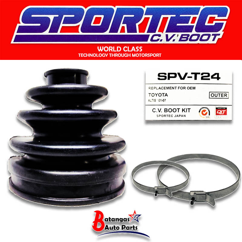 CV BOOT OUTER TOYOTA ALTIS 01-07 PN: SPV-T24 SPORTEC JAPAN | Shopee ...