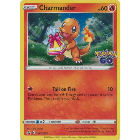 Charmander - SWSH232 - Holo Rare Pokemon Sword & Shield Promos | Shopee ...