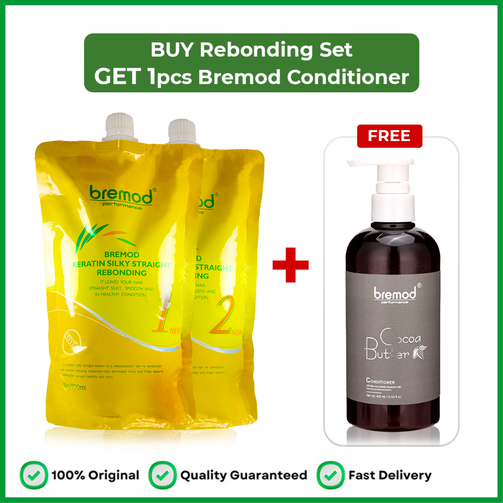 Bremod Premium Cocoa Butter Hair Shampoo Conditioner Hair Care ...