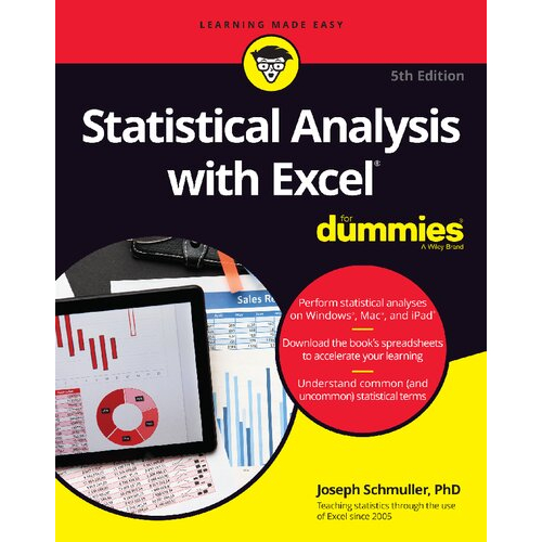 Statistical Analysis With Excel For Dummies For Dummies Computertech 2763