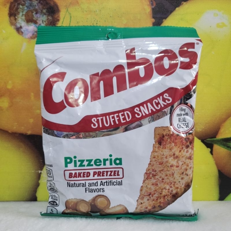 Combos Stuffed Snacks Pizzeria 178.6grams | Shopee Philippines