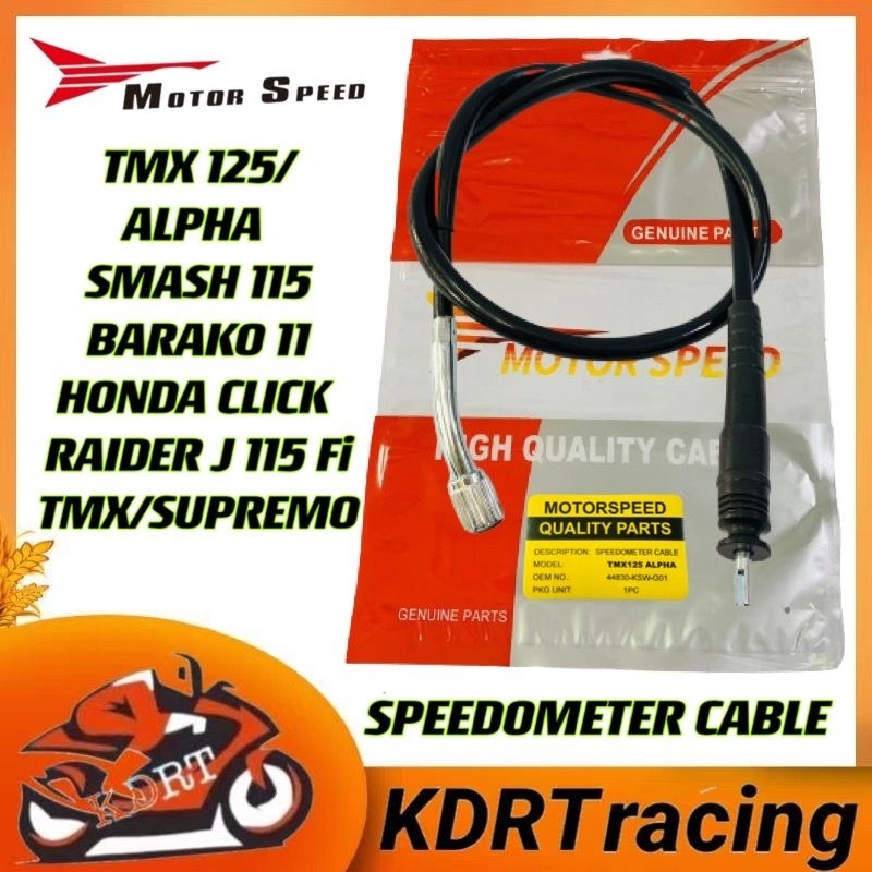 SPEEDOMETER CABLE MOTOR SPEED FOR TMX/SUPREMO RAIDER J 115 Fi BARAKO 2 ...