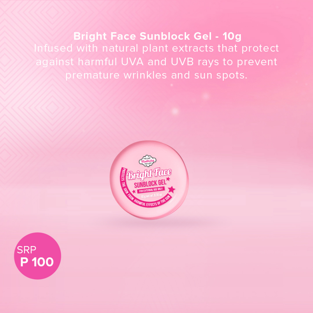 Bright Face Sunblock Gel (10g) | Shopee Philippines