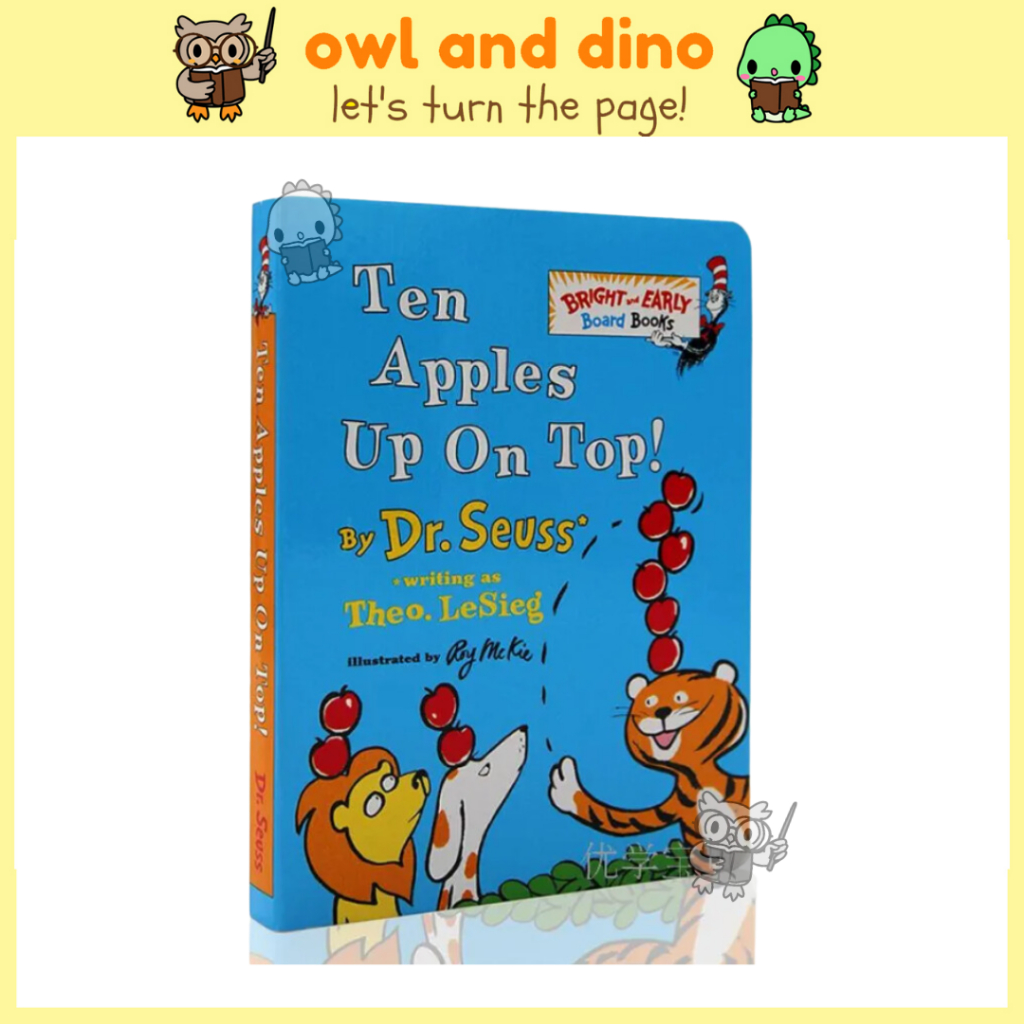 Dr. Seuss' Ten apples up on top (Mini Board Book) | Shopee Philippines
