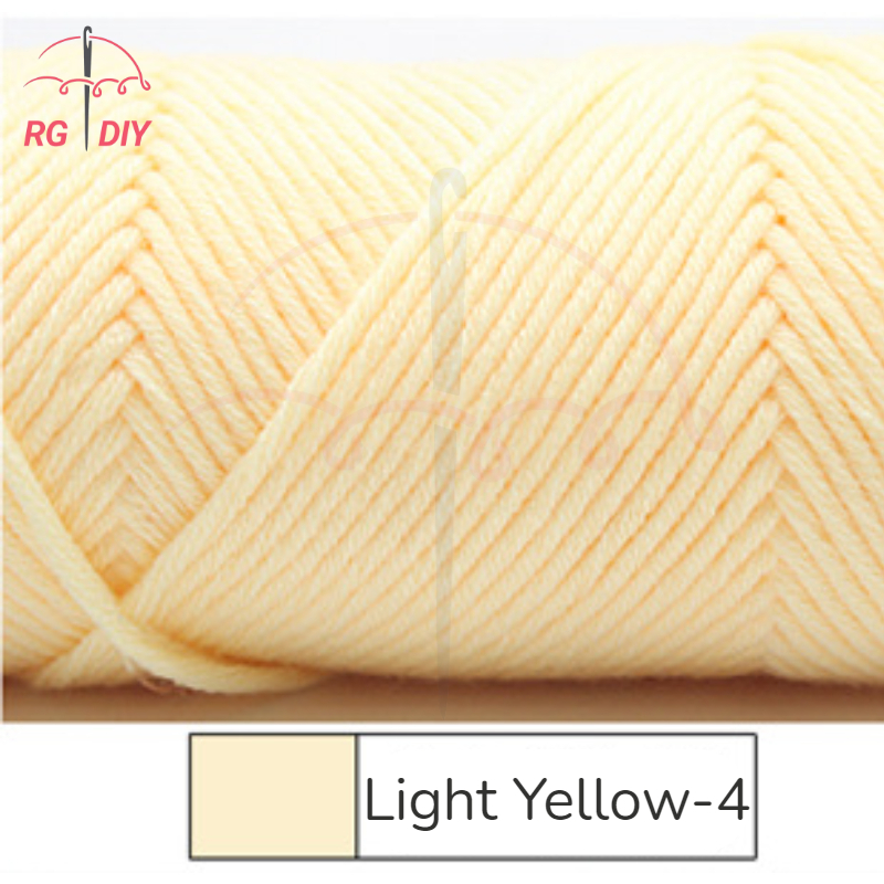 【80 colors IN STOCK】100g 8ply milk yarn Cotton Wool Thread for Knitting ...