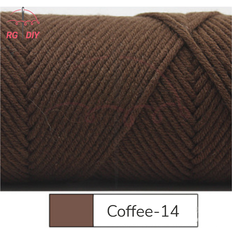 【80 colors IN STOCK】100g 8ply milk yarn Cotton Wool Thread for Knitting ...