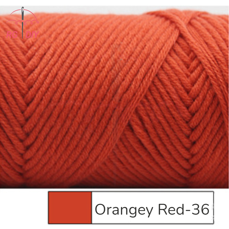 【80 colors IN STOCK】100g 8ply milk yarn Cotton Wool Thread for Knitting ...