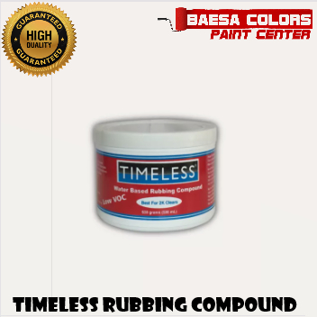 Timeless Water-Based Rubbing Compound 500ml | Shopee Philippines