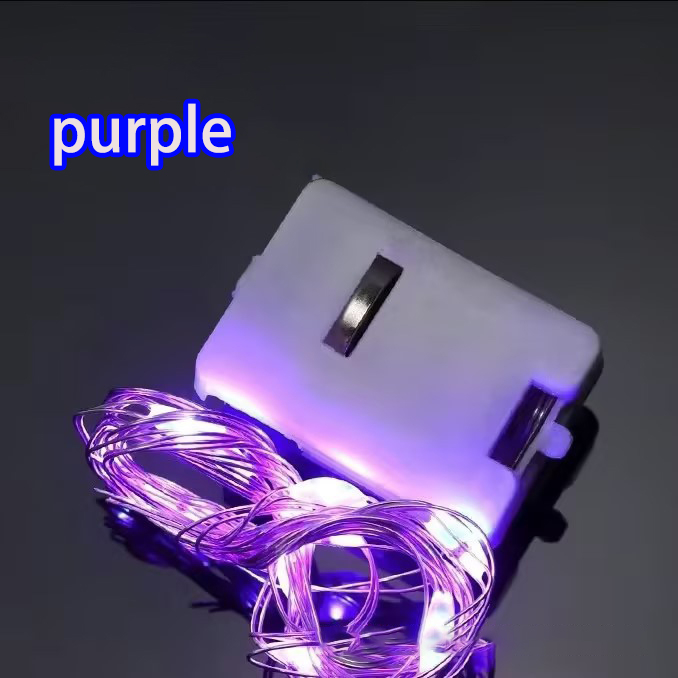 Small LED Lantern Flashing Light 1M LED Light String Fairy Three-modes ...