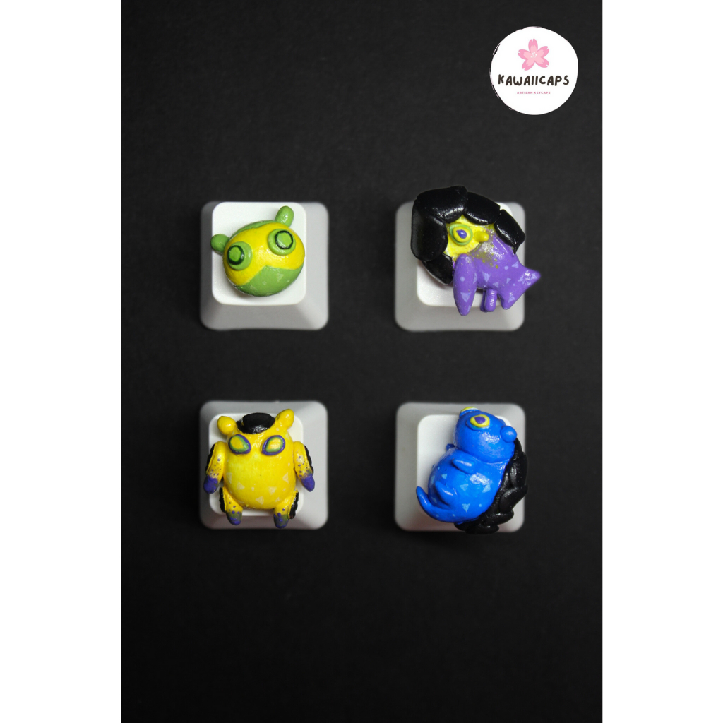 Valorant Artisan Keycaps [Gekko Buddies] | Shopee Philippines