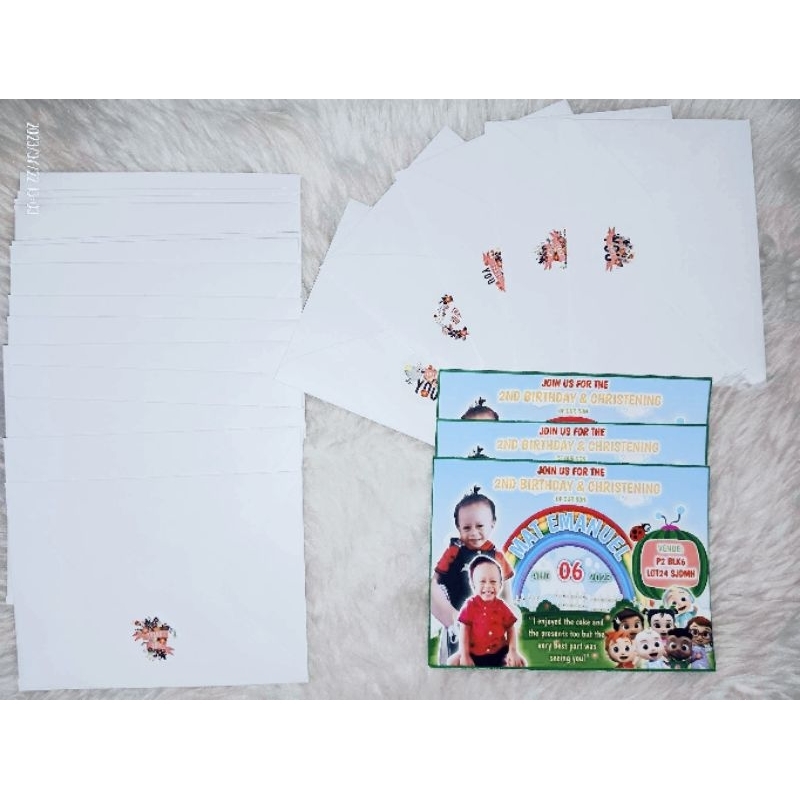 Affordable Invitation Card with Envelope (3R) | Shopee Philippines