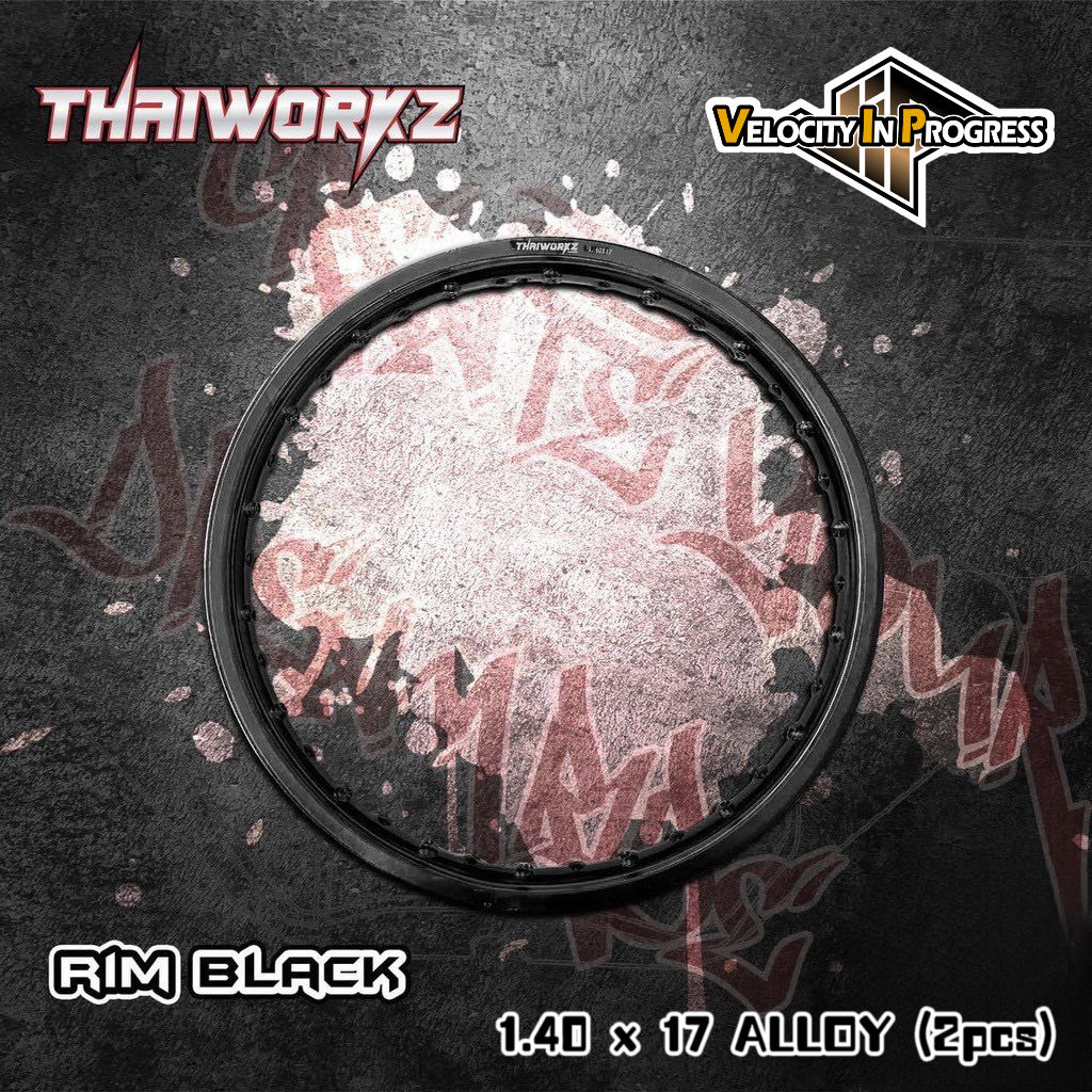 Thaiworkz Rim Pair (2pcs) Made in Thailand (930 GRAMS) 1.20x17/ 1.40x17 ...