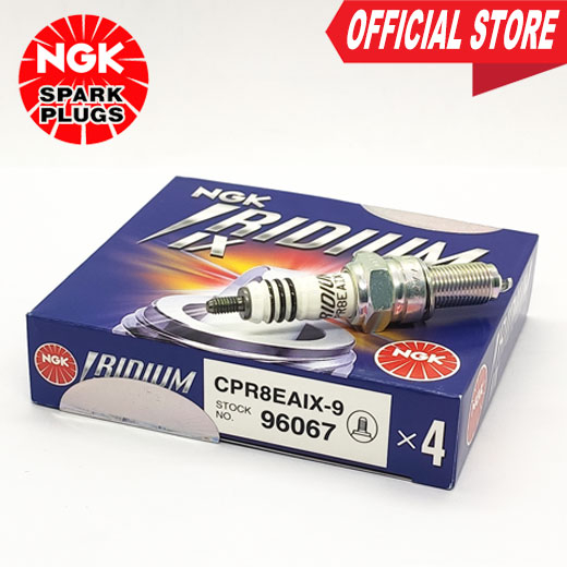 NGK CPR8EAIX-9 Iridium IX Spark Plug for Honda Beat110,ADV150, PCX150 ...