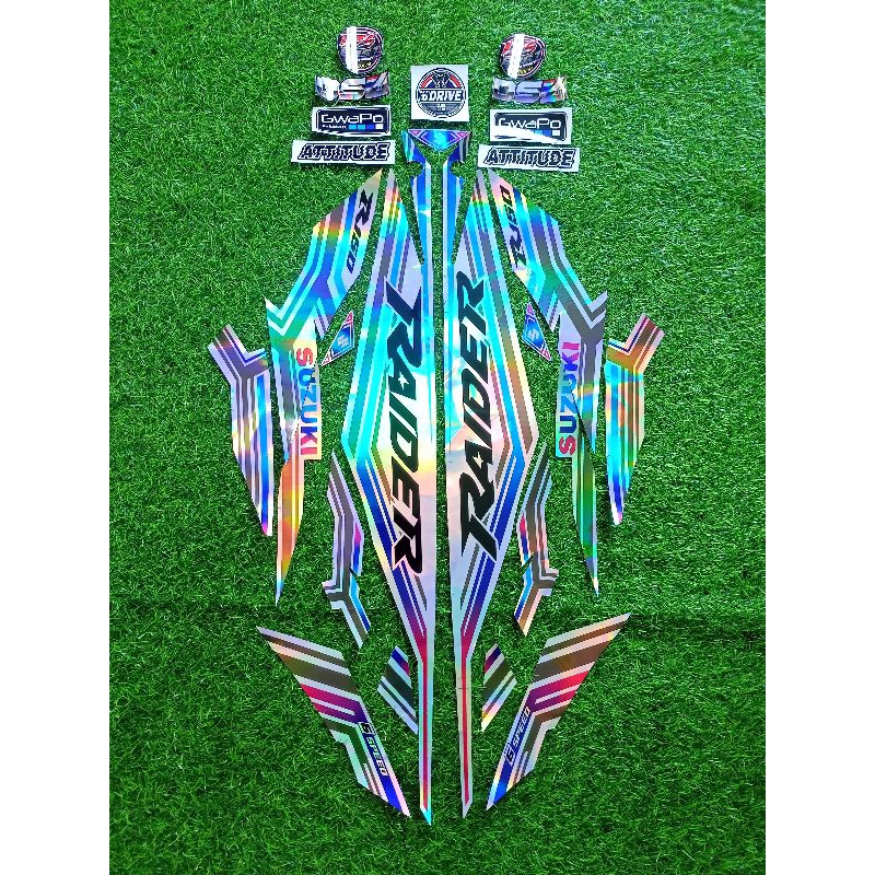Suzuki Raider 150 Reborn/Carb Malaysian Stock Decal | Shopee Philippines