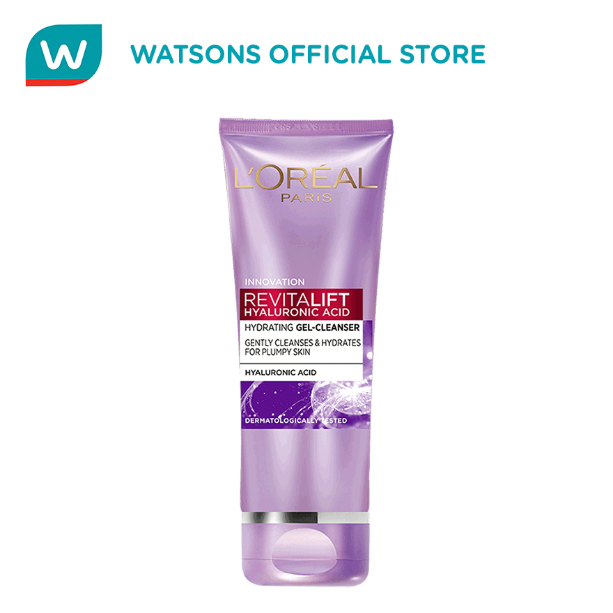 LOREAL Paris Revitalift Hyaluronic Acid Hydrating Gel Cleanser | Shopee Philippines