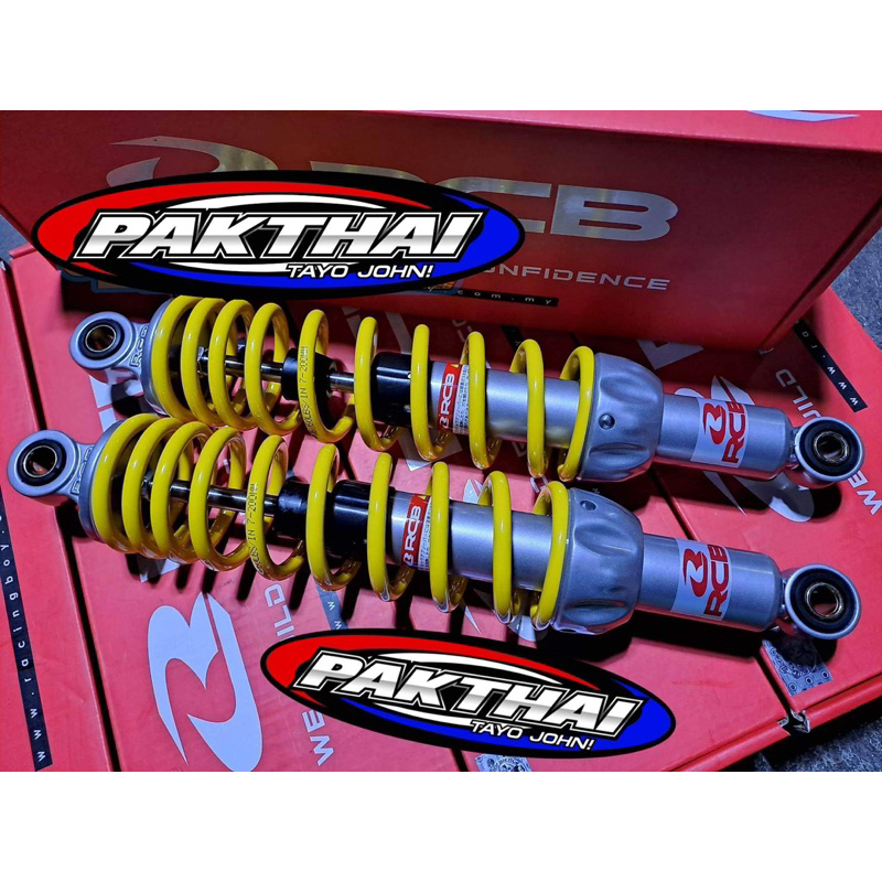 RCB SUSPENSION A2 SERIES 335 dual shock wave /xrm/smash | Shopee ...