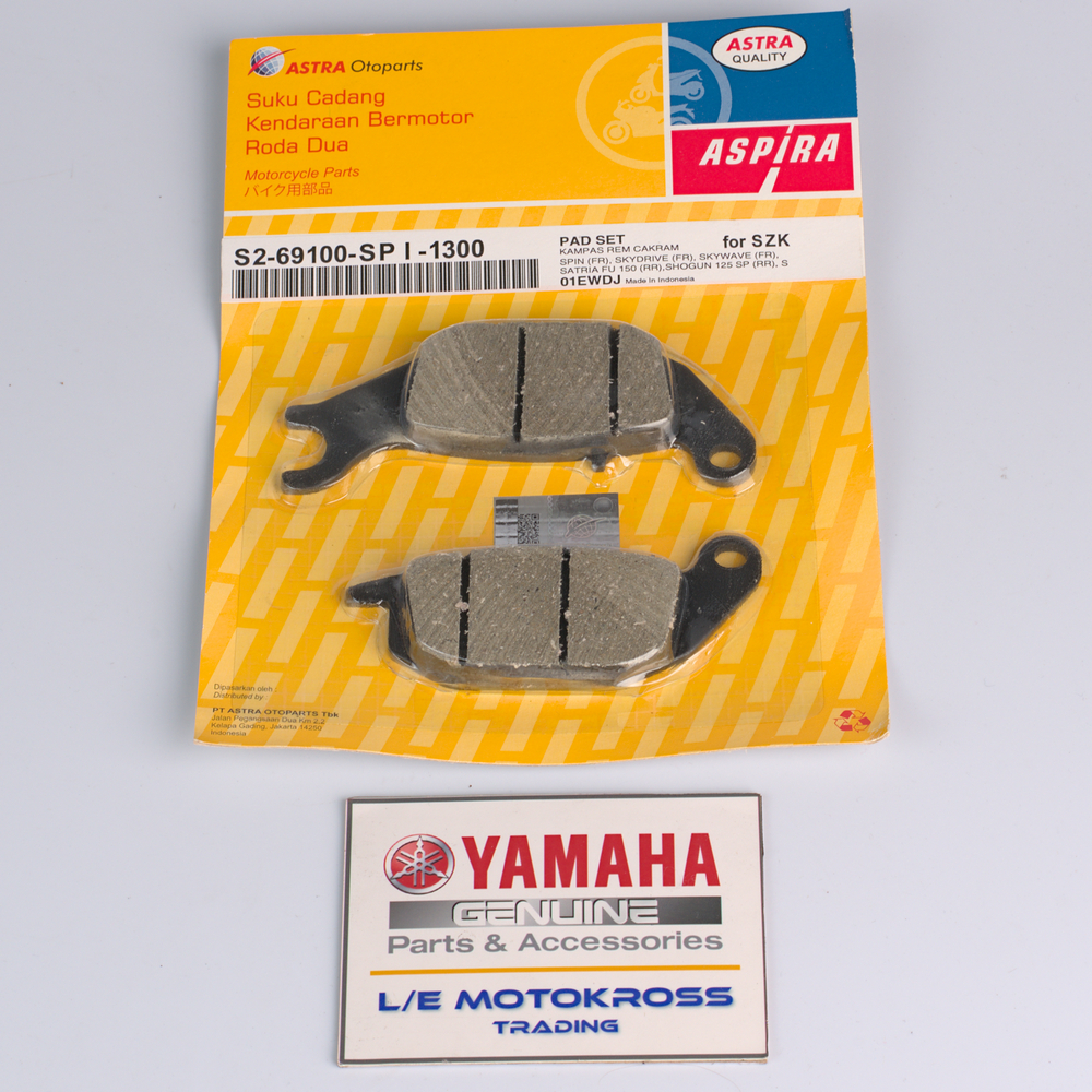 Aspira Brake Pads Suzuki Raider 150 Shogun (Rear) | Shopee Philippines