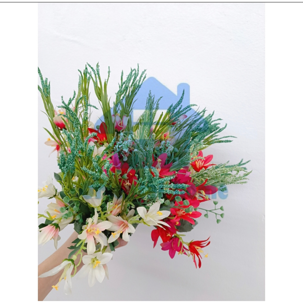 Artificial Boque Lily Flower 7 Heads Good For Wedding, Home, Office And ...