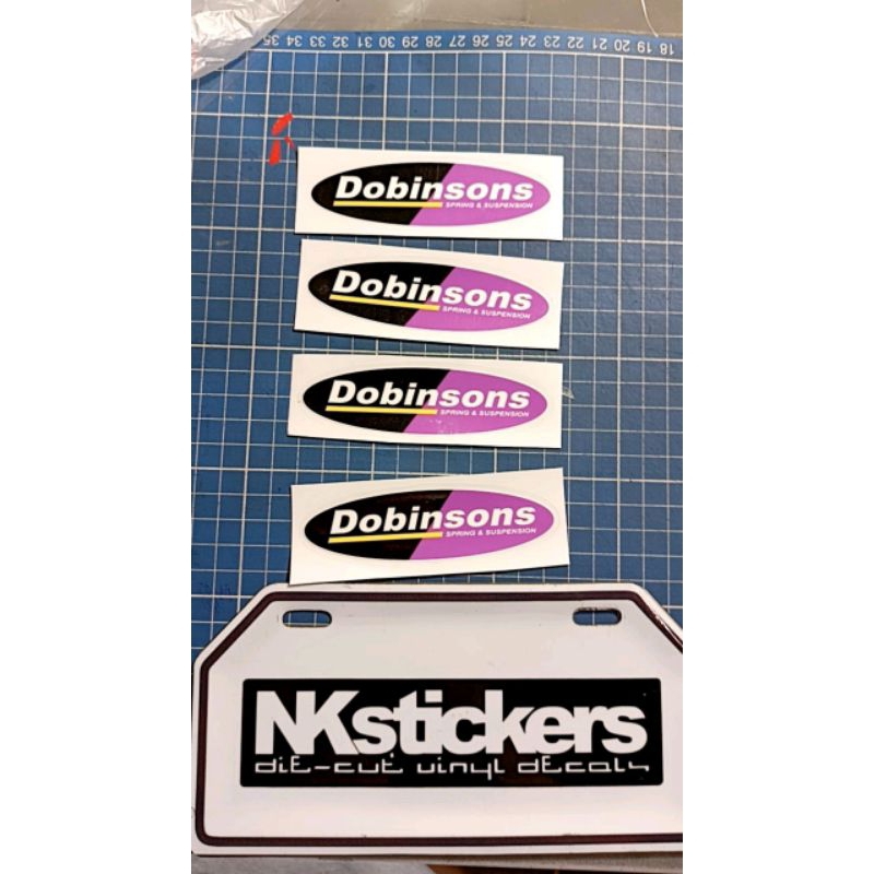 Dobinsons Spring & Suspension Vinyl Sticker 1pc Only | Shopee Philippines