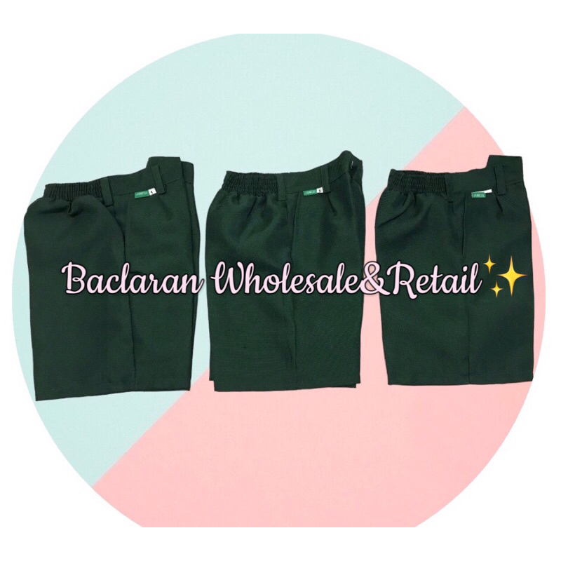 Batle Green Short School Uniform | Shopee Philippines