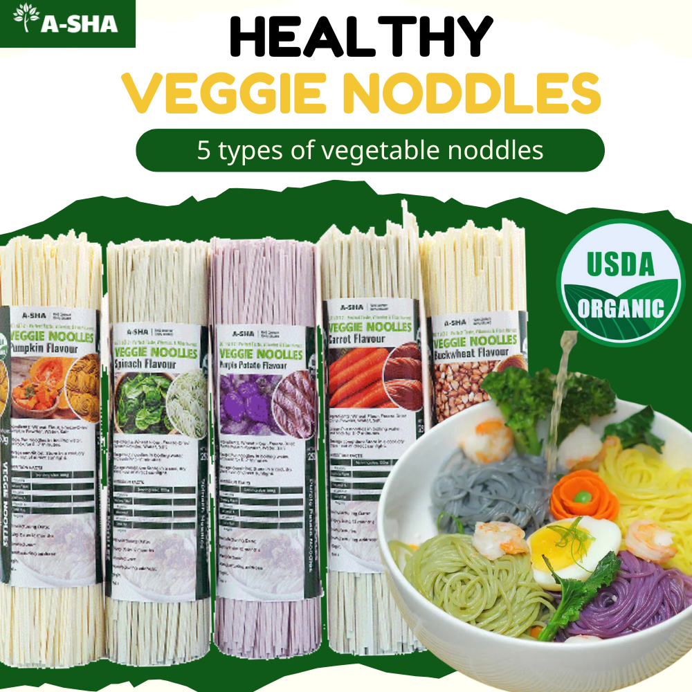 Veggie noodles Asha organic veggie noodles with low carb no fat the ...